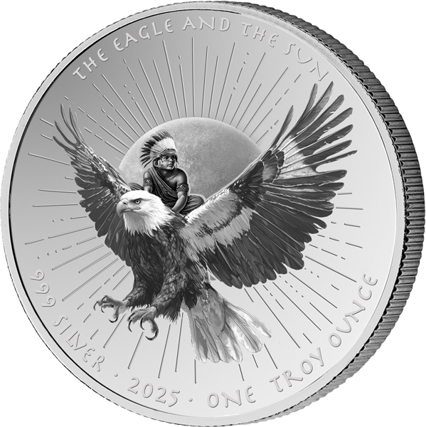 1 Dollar USA The Eagle and the Sun 2025