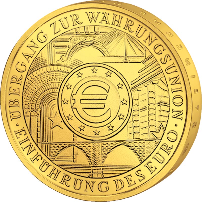 200 Euro BRD Übergang zur Währungsunion 2002