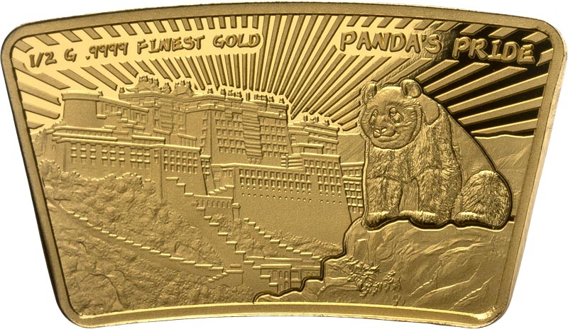 10 Dollars Salomonen Panda´s Pride - Potala Palast 2024