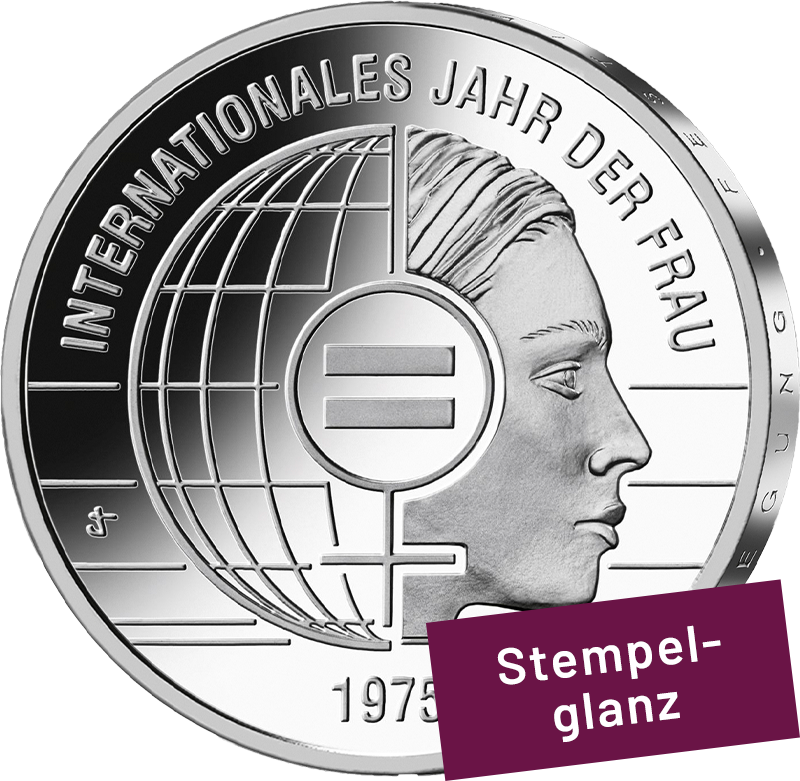 20 Euro BRD 50 Jahre Internatiionales Jahr der Frau 2025 Stempelglanz