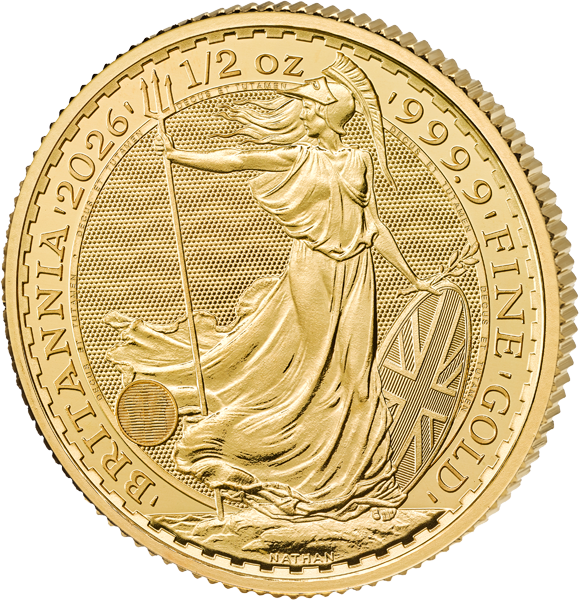 1/2 Unze Gold Großbritannien Britannia 2026