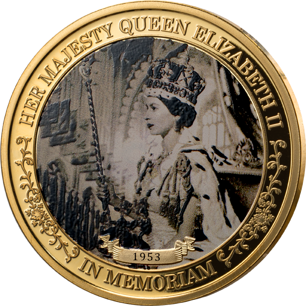 1/4 Dollars Barbados Krönung 1953 Queen Elizabeth II. 2022