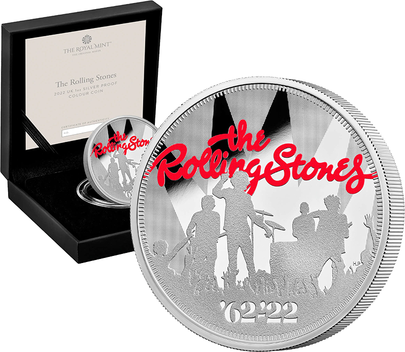 2 Pounds Großbritannien The Rolling Stones 2022