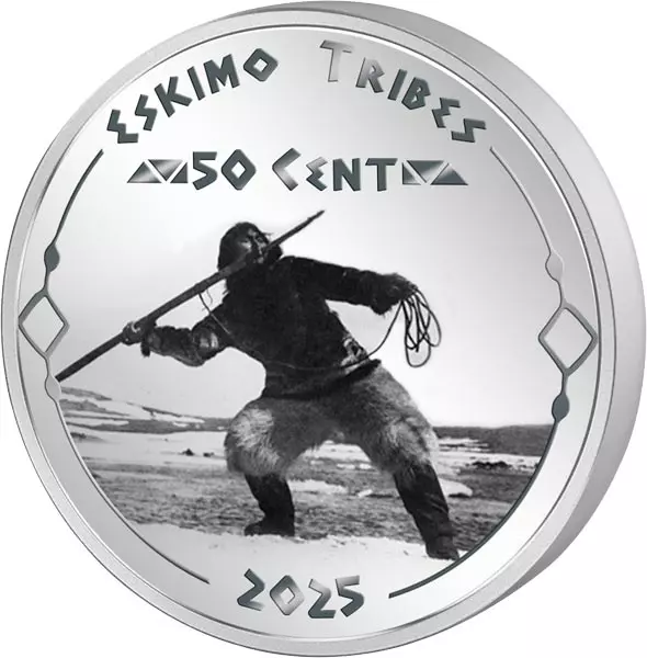 1 Cent - 1 Dollar Native American Kursmünzensatz der Eskimo 2025