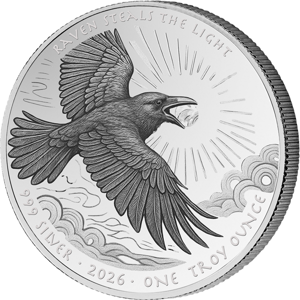 1 Dollar USA Raven Steals the Light 2026 | 1254073